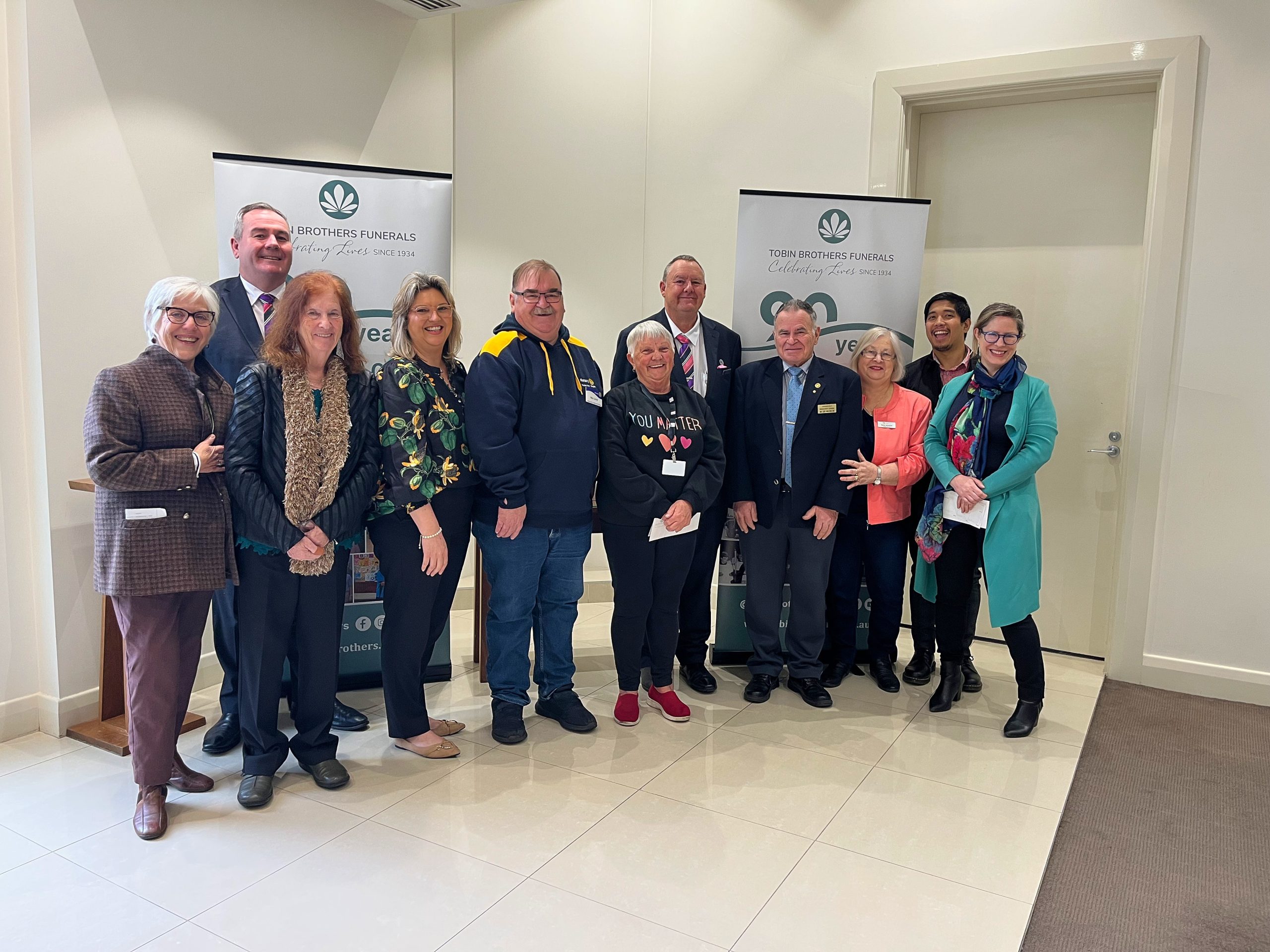 Tobin Brothers gives $90,000 to local communities | Tobin Brothers Funerals